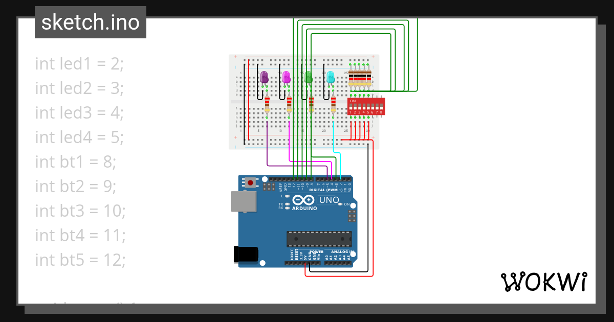 Sistemas Digitales_A2 - Wokwi ESP32, STM32, Arduino Simulator