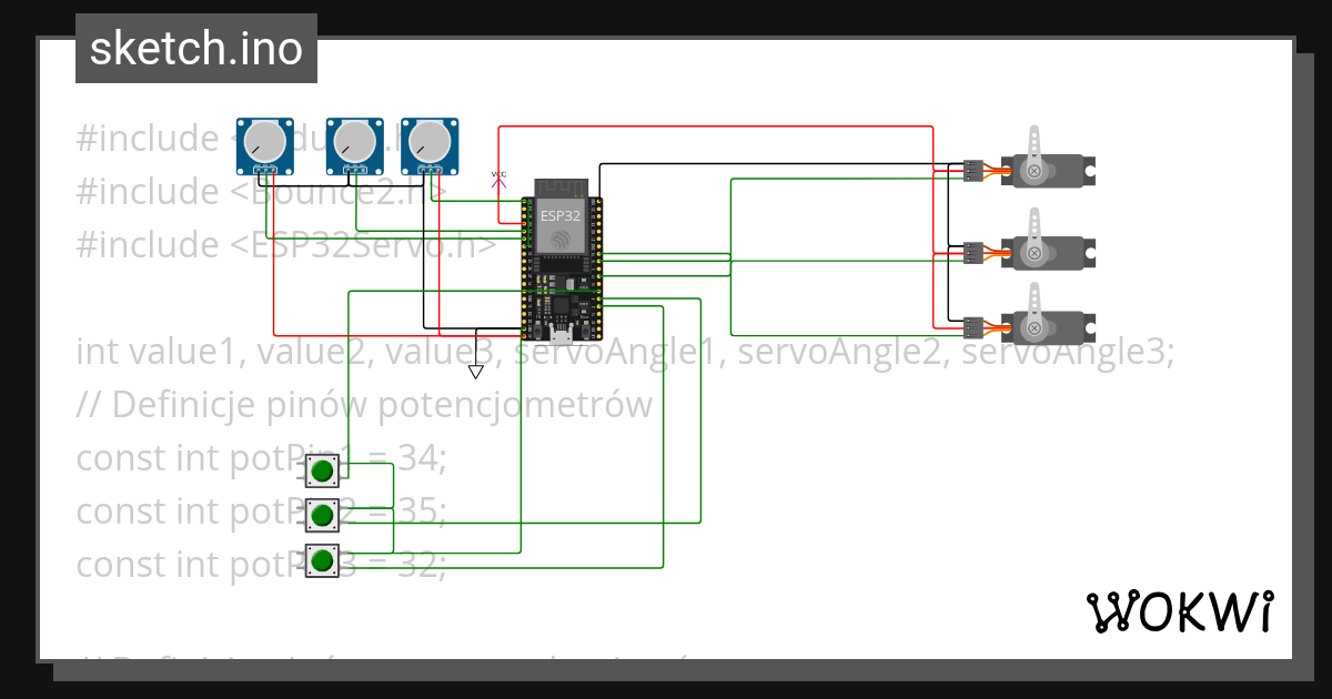 combov1 - Wokwi ESP32, STM32, Arduino Simulator