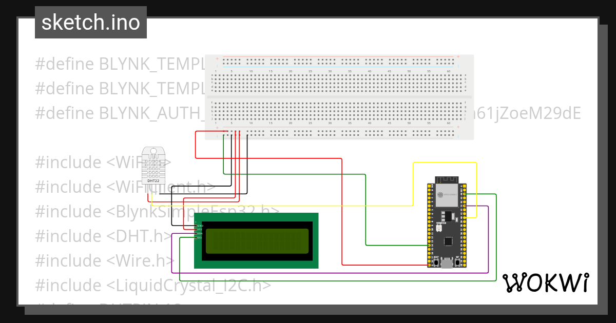 PROJEK BLINK - Wokwi ESP32, STM32, Arduino Simulator