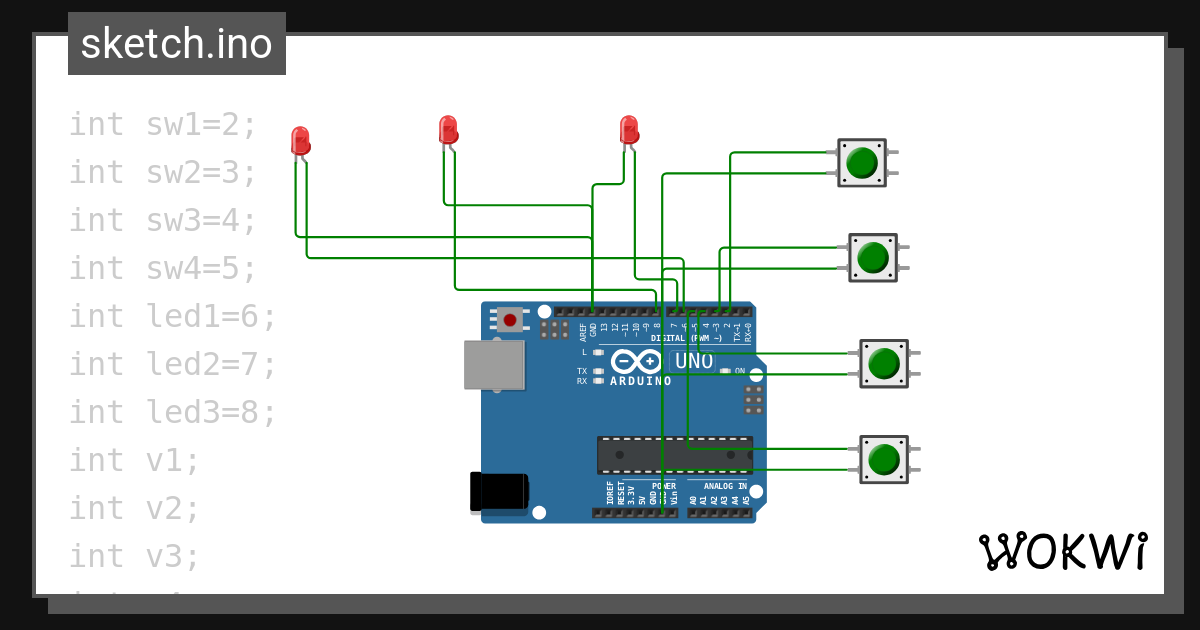 Led 2 Wokwi Esp32 Stm32 Arduino Simulator 8395