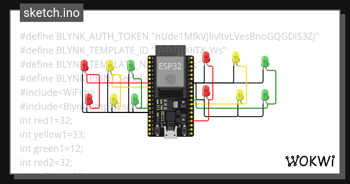 Wokwi - Online ESP32, STM32, Arduino Simulator