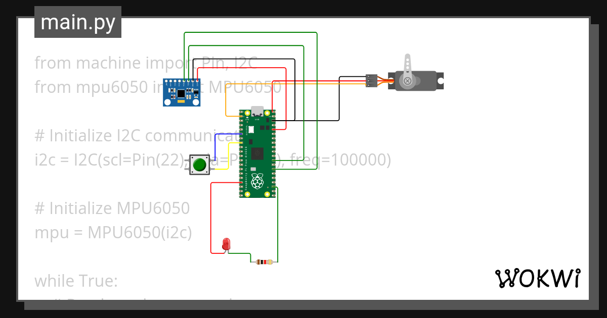 Not Working Mpu6050 Wired Up Wokwi Esp32 Stm32 Arduino Simulator 8092