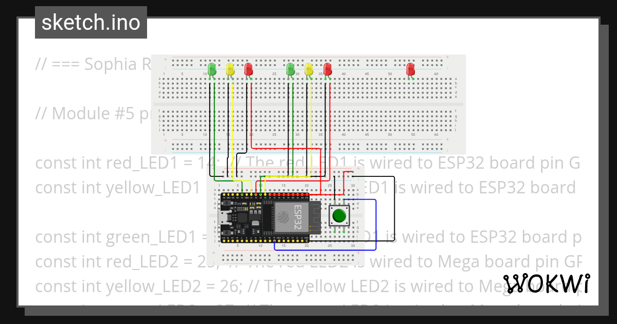 final Sophia Rusland - Wokwi ESP32, STM32, Arduino Simulator