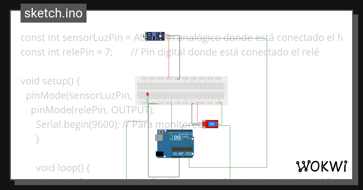 LAMPARA DE NOCHE23 - Wokwi ESP32, STM32, Arduino Simulator