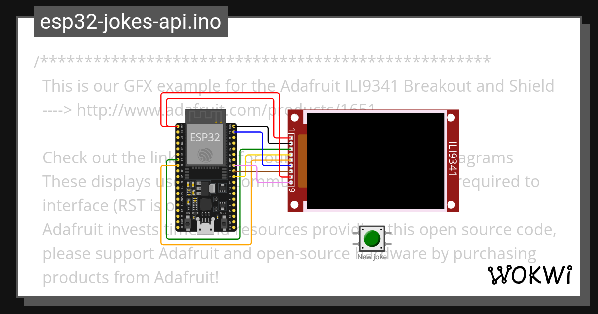 Simulasi TFT Capstone - Wokwi ESP32, STM32, Arduino Simulator