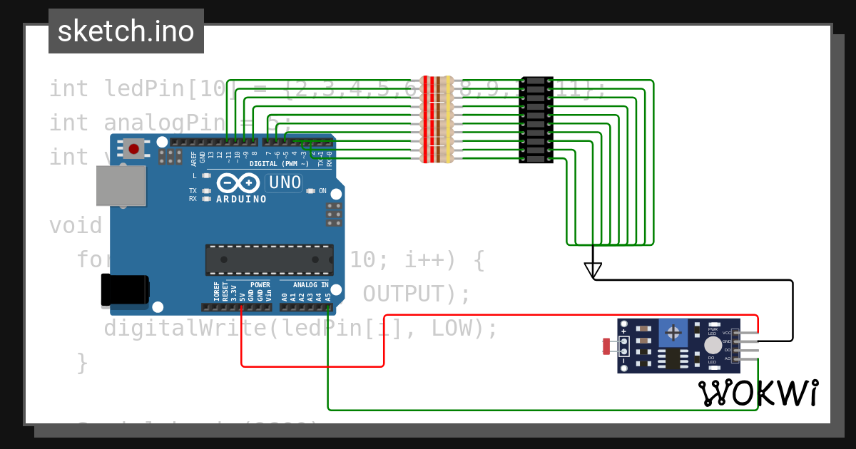 ระบบเพิ่มแสง Wokwi Esp32 Stm32 Arduino Simulator