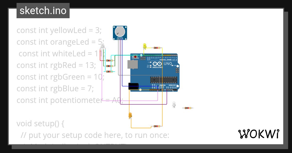 IOT LED traffic light Copy - Wokwi ESP32, STM32, Arduino Simulator