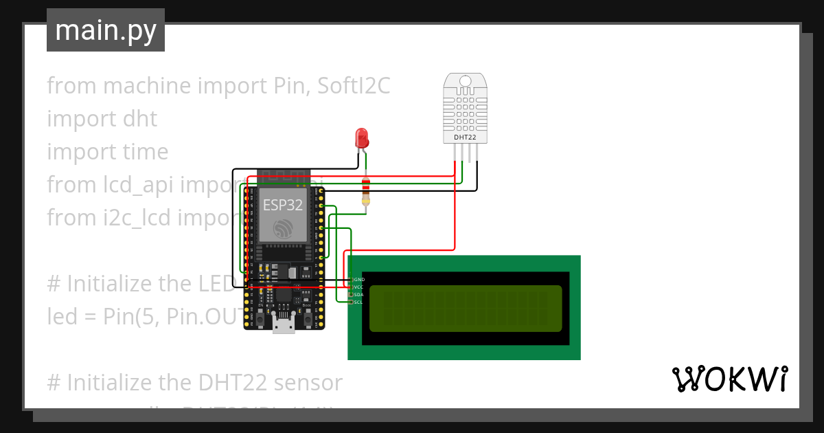 Mini Project Khairunnisa Wokwi Esp32 Stm32 Arduino Simulator 