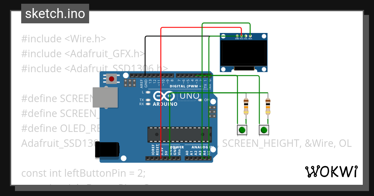string mover - Wokwi ESP32, STM32, Arduino Simulator