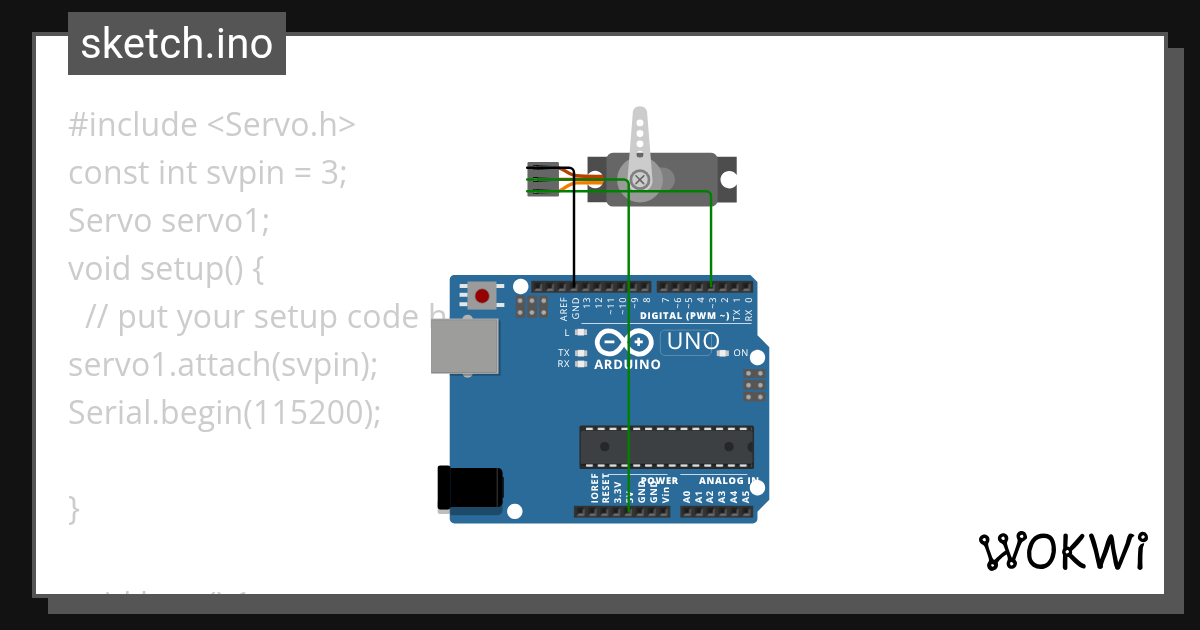 survo motor Copy - Wokwi ESP32, STM32, Arduino Simulator
