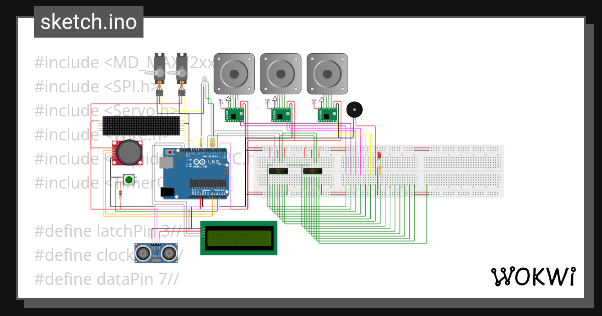 level 3 with time interrupts Copy - Wokwi ESP32, STM32, Arduino Simulator