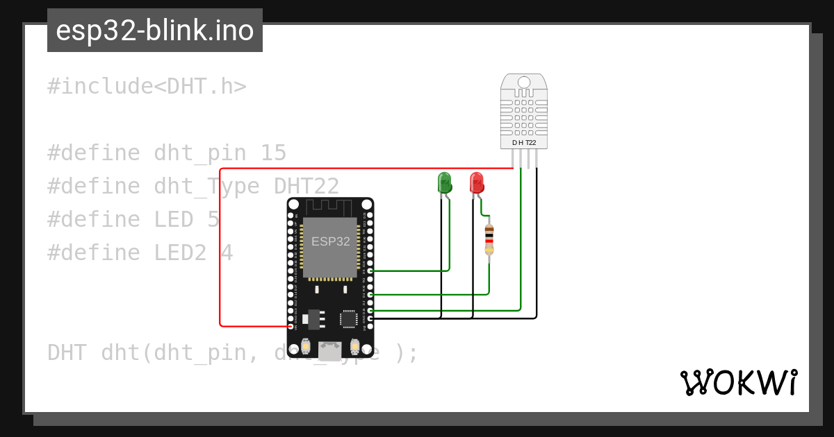 Dth22 Wokwi Esp32 Stm32 Arduino Simulator