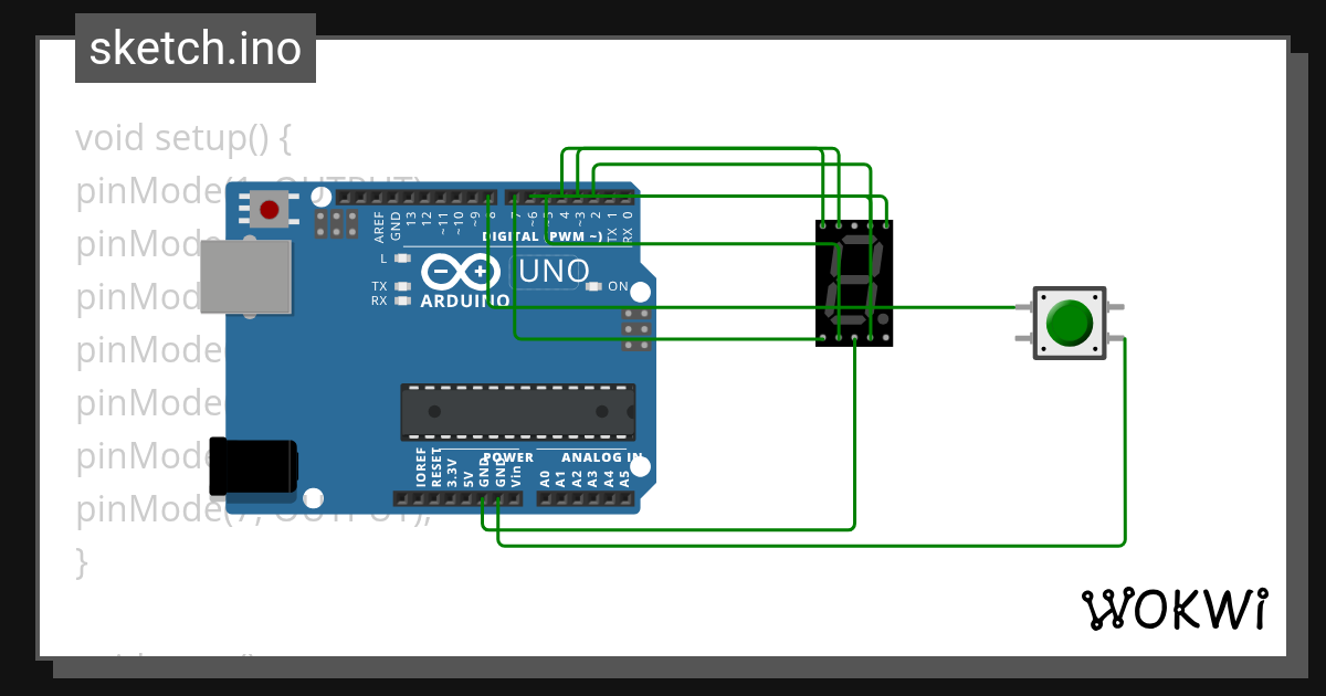 work 5 - Wokwi ESP32, STM32, Arduino Simulator