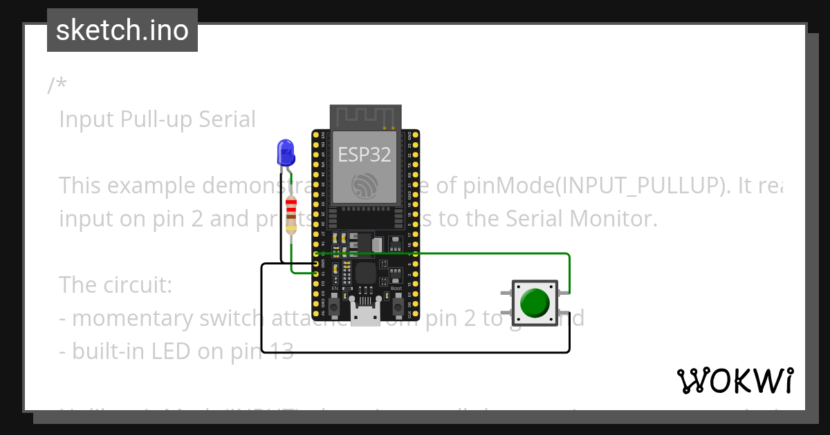 Wokwi - Online ESP32, STM32, Arduino Simulator