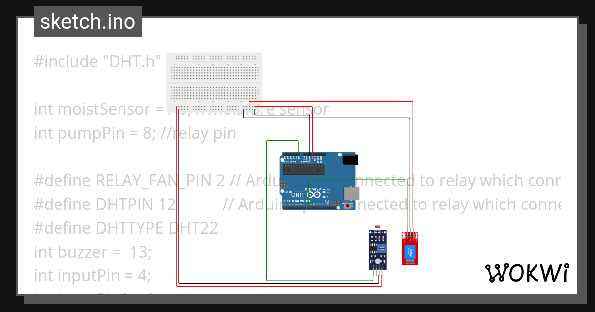 My Home Watering - Wokwi ESP32, STM32, Arduino Simulator