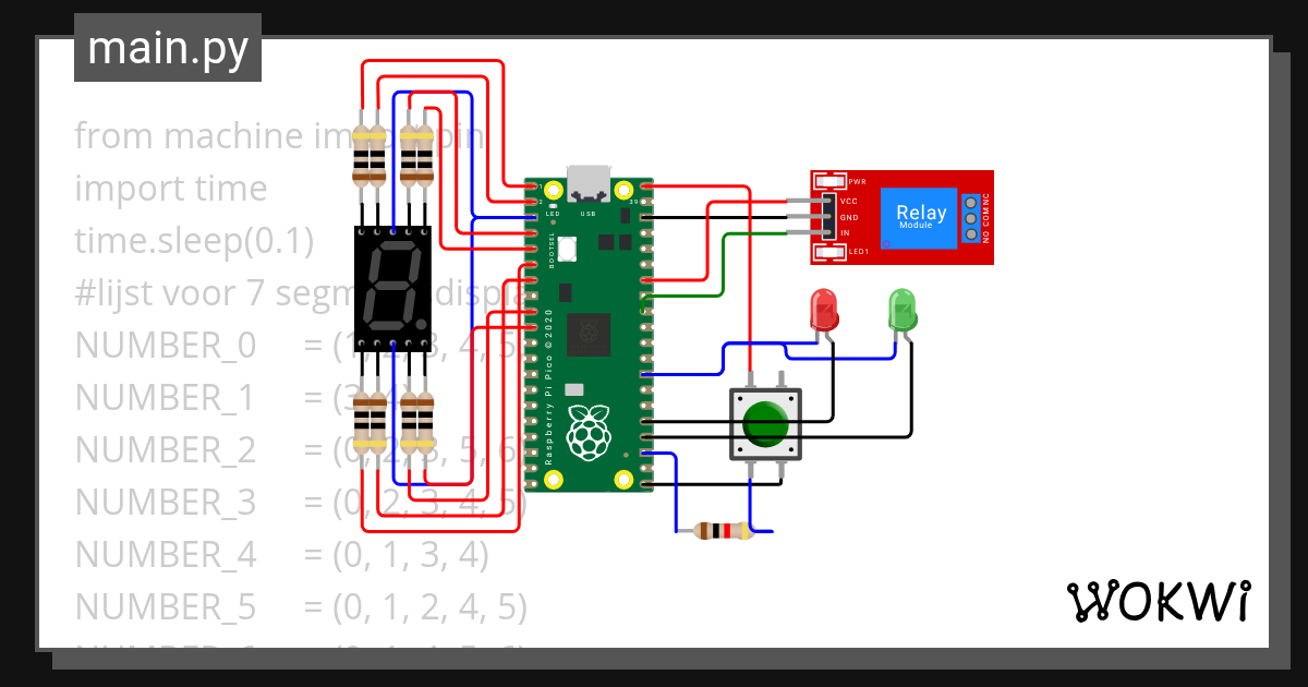 toets smart poging 2 - Wokwi ESP32, STM32, Arduino Simulator