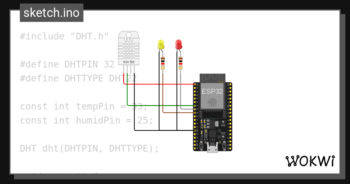 Dhtassignment Wokwi Esp32 Stm32 Arduino Simulator 