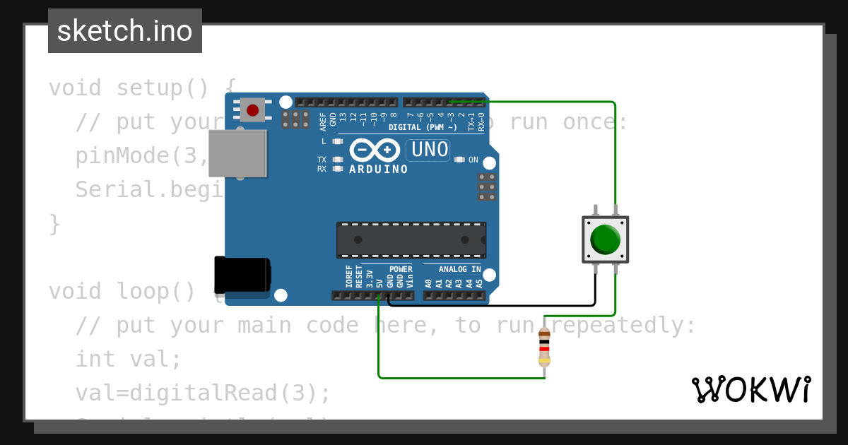 Pull Up Wokwi Esp32 Stm32 Arduino Simulator
