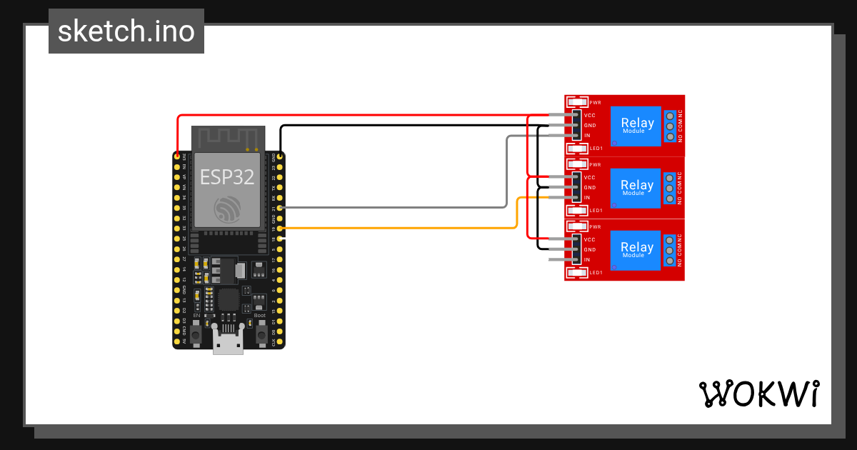 Projeto_rele_sinric - Wokwi ESP32, STM32, Arduino Simulator