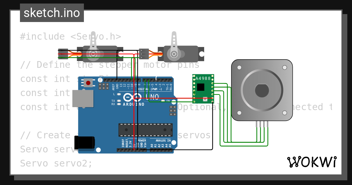 Spider Level 0 Wokwi Esp32 Stm32 Arduino Simulator 