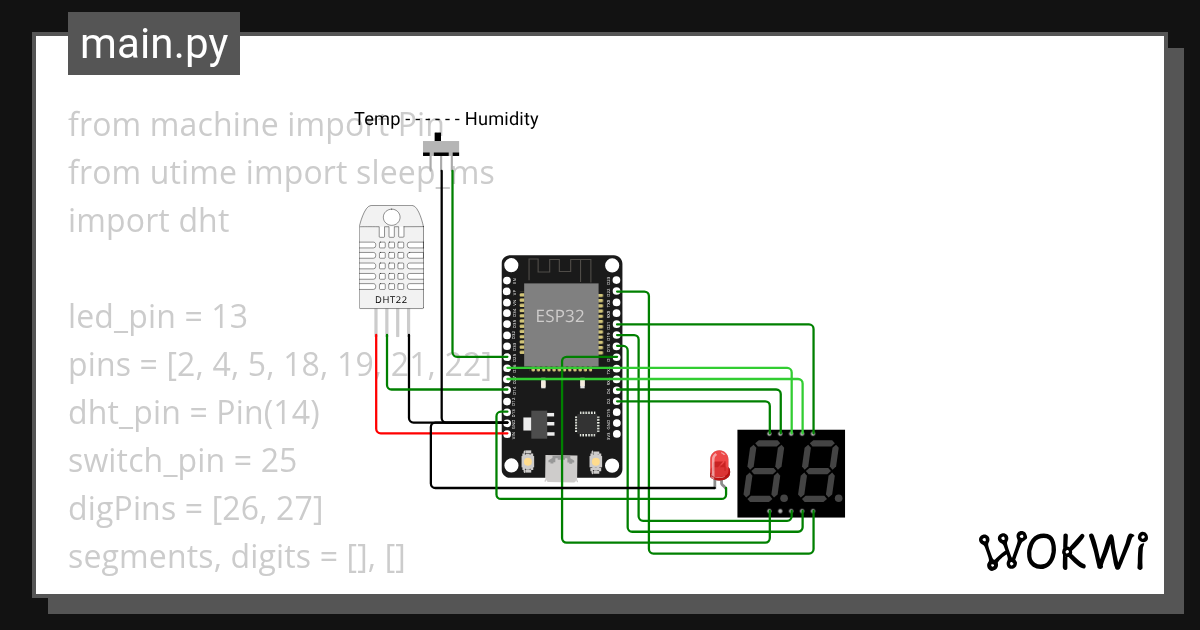 Zakljucna za PRN - Wokwi ESP32, STM32, Arduino Simulator