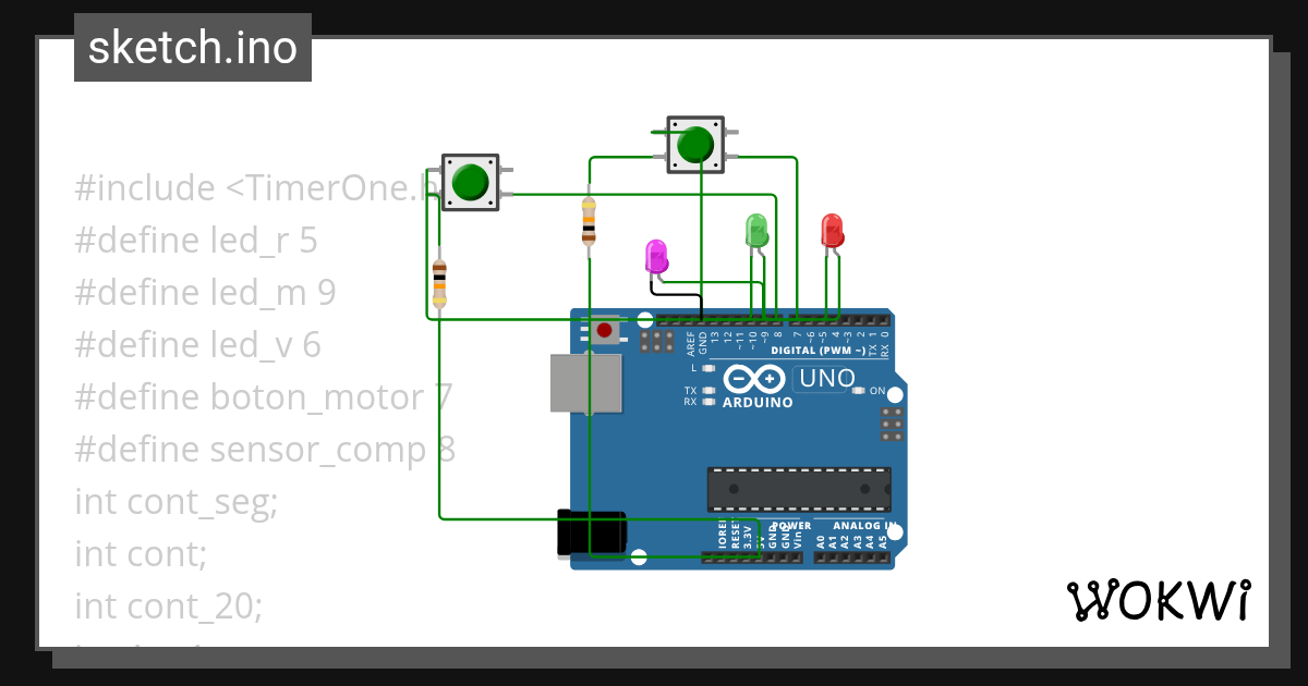 prueba - Wokwi ESP32, STM32, Arduino Simulator