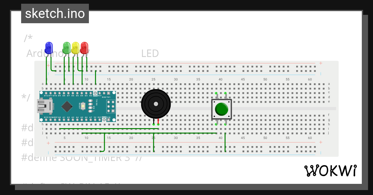 ・arduino入門7残り時間表示 Copy Wokwi Esp32 Stm32 Arduino Simulator 6856