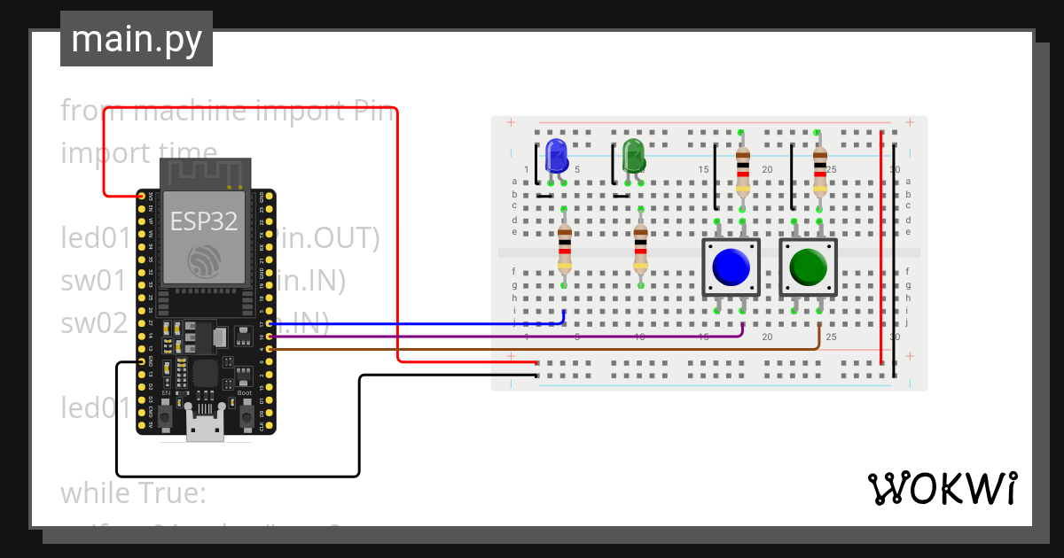 ณัฐกมล Wokwi Esp32 Stm32 Arduino Simulator 1639