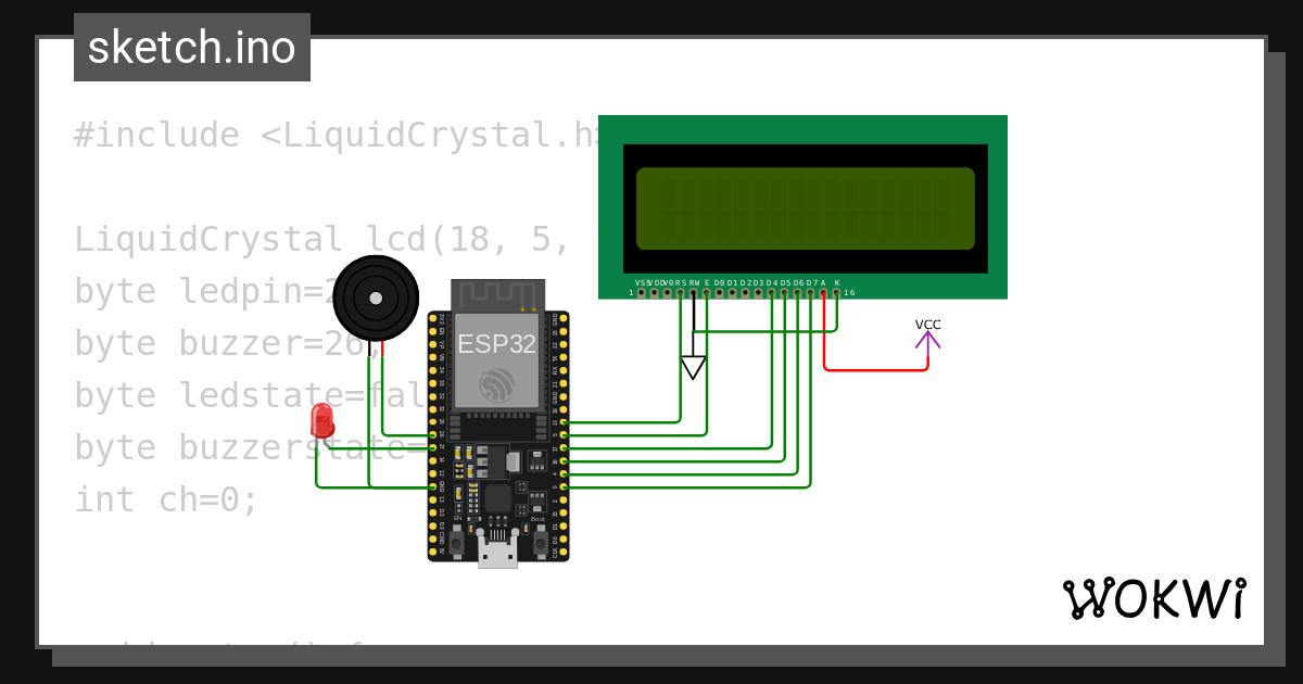 Lcd Ledbuzzer Wokwi Esp32 Stm32 Arduino Simulator 4661