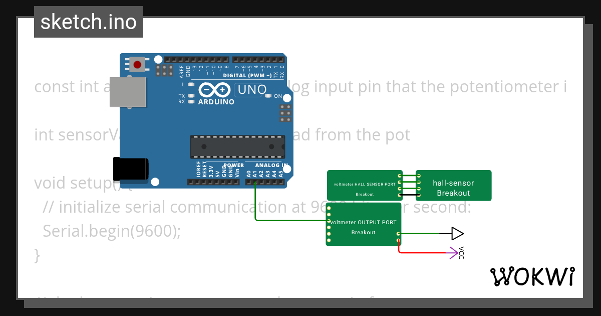 VOLTMETER - Wokwi ESP32, STM32, Arduino Simulator VOLTMETER - Wokwi ESP32, STM32, Arduino Simulator