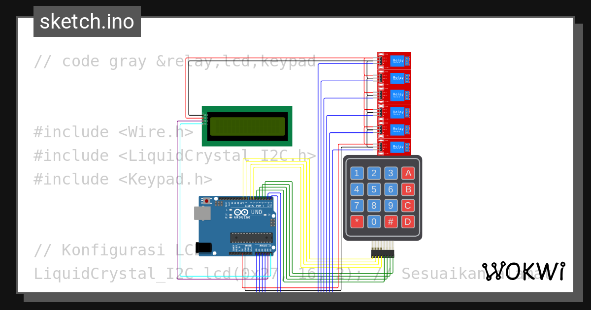Simulasi Graycode Wokwi Esp32 Stm32 Arduino Simulator 5783