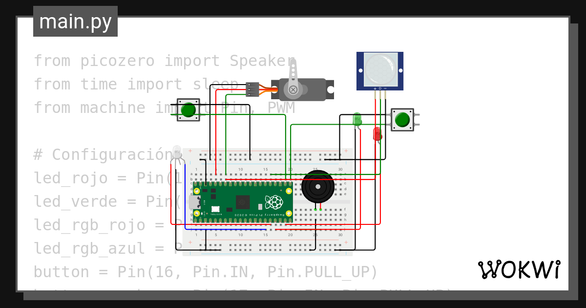 Raspberry Pi Pico Passive Buzzer Picozero Copy 2 Wokwi Esp32 Stm32 Arduino Simulator