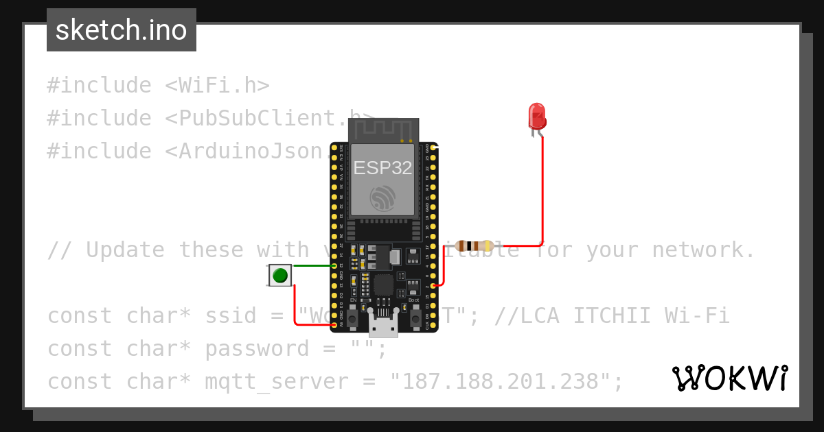 Hector Ramon Flores Bernal Wokwi Esp32 Stm32 Arduino Simulator