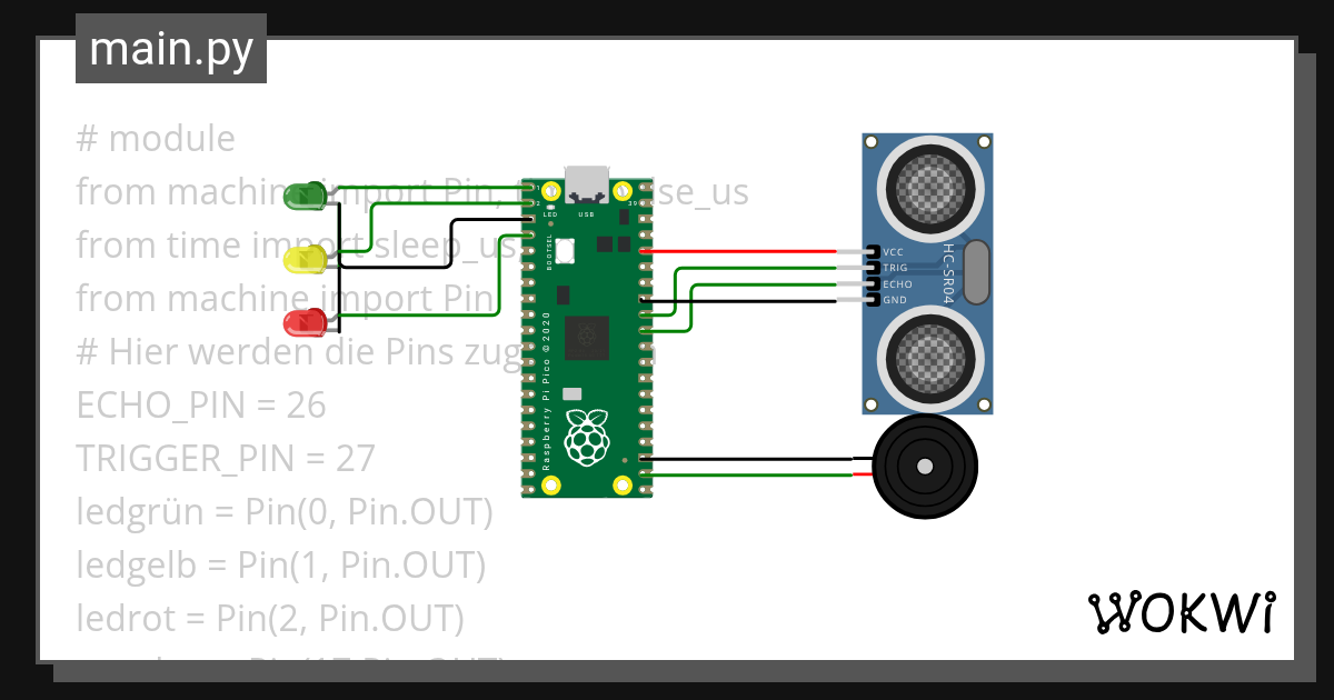 Daniels Sensor - Wokwi ESP32, STM32, Arduino Simulator
