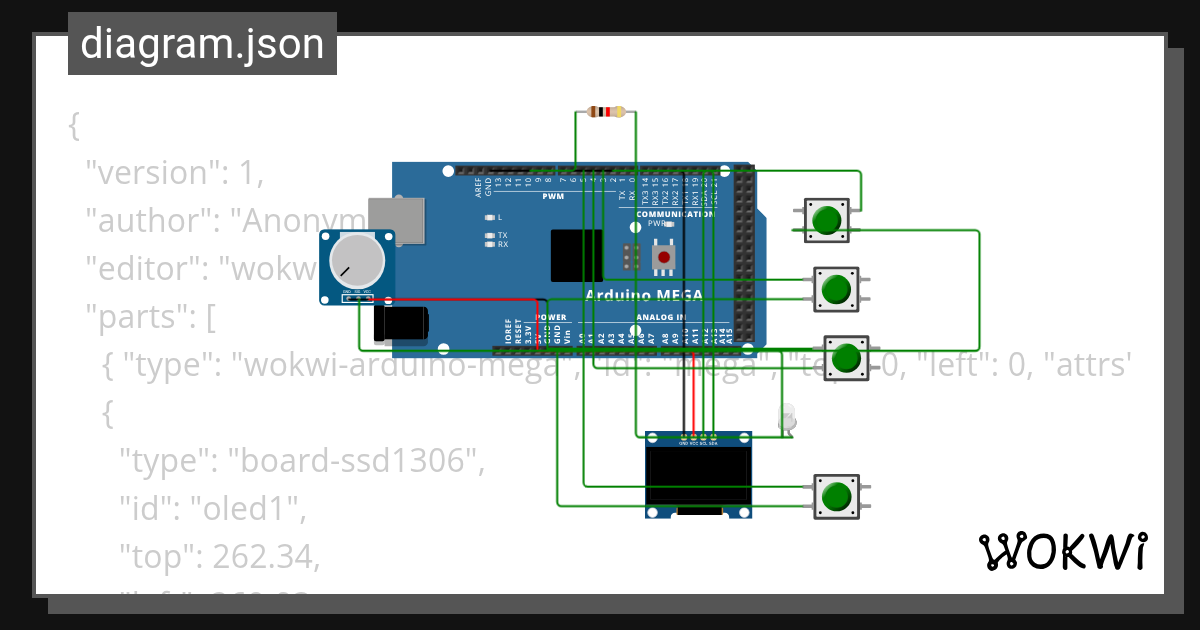 OLED - Wokwi ESP32, STM32, Arduino Simulator