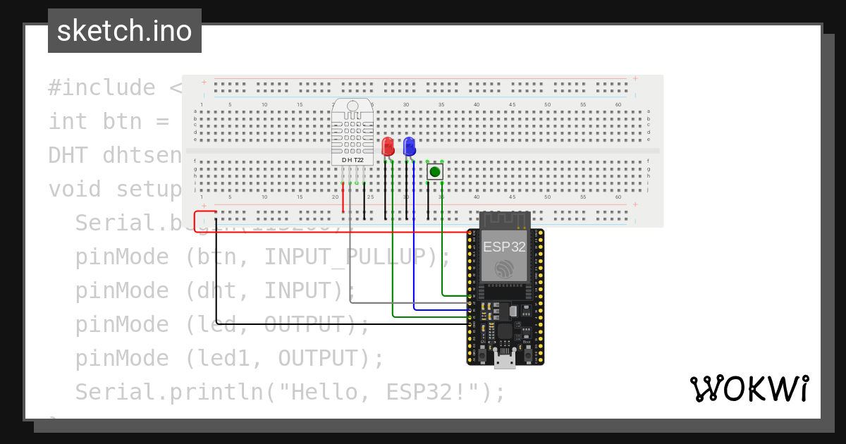 Wokwi Online Esp32 Stm32 Arduino Simulator