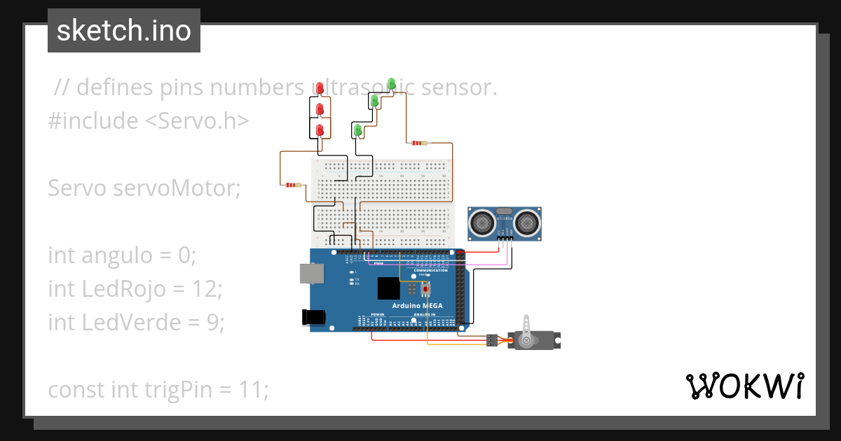 Leds Y Sensor Wokwi Esp32 Stm32 Arduino Simulator 2847