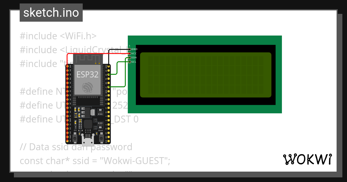 Tugas 14 - Wokwi ESP32, STM32, Arduino Simulator