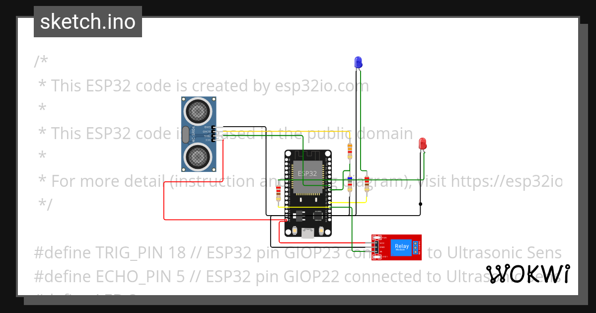 Wokwi - Online ESP32, STM32, Arduino Simulator