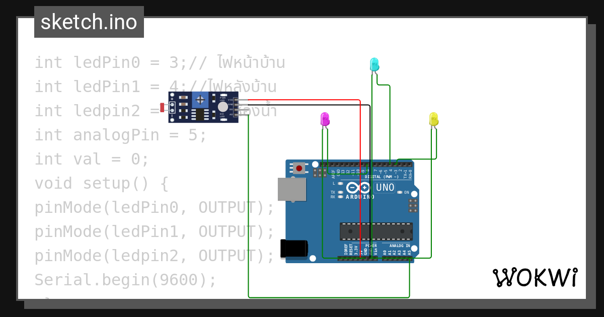 โชคชัย Wokwi Esp32 Stm32 Arduino Simulator 8541