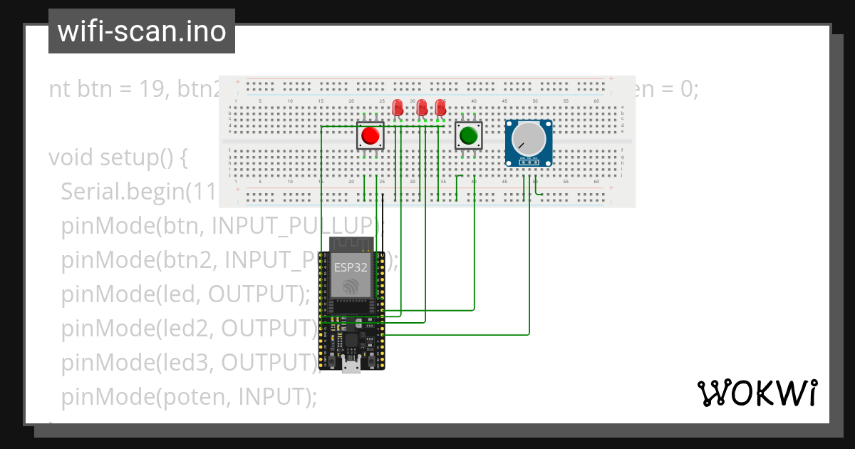 wifi-scan.ino Copy - Wokwi ESP32, STM32, Arduino Simulator wifi-scan.ino Copy - Wokwi ESP32, STM32, Arduino Simulator