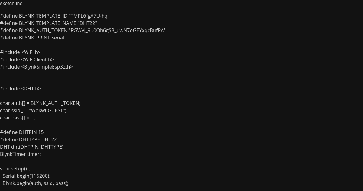 Blynk - Wokwi ESP32, STM32, Arduino Simulator