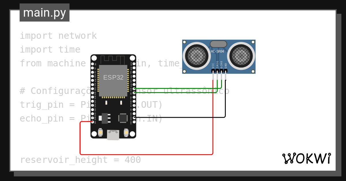 Monitoramento Caixa Dagua Nao Perder Wokwi Esp32 Stm32 Arduino 6313