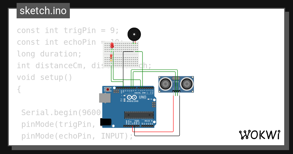 Stick For The Blind Wokwi Esp32 Stm32 Arduino Simulator