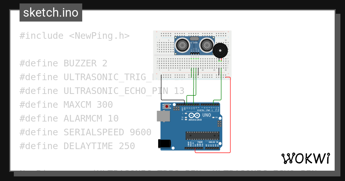 14 Manejar Sensores Ultrasonido Wokwi Esp32 Stm32 Arduino Simulator