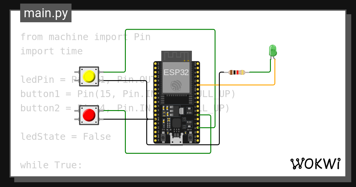 Prueba Iip Wokwi Esp32 Stm32 Arduino Simulator