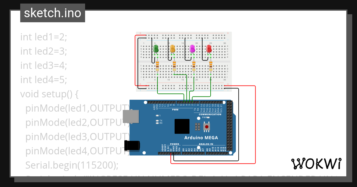 leds Copy - Wokwi ESP32, STM32, Arduino Simulator