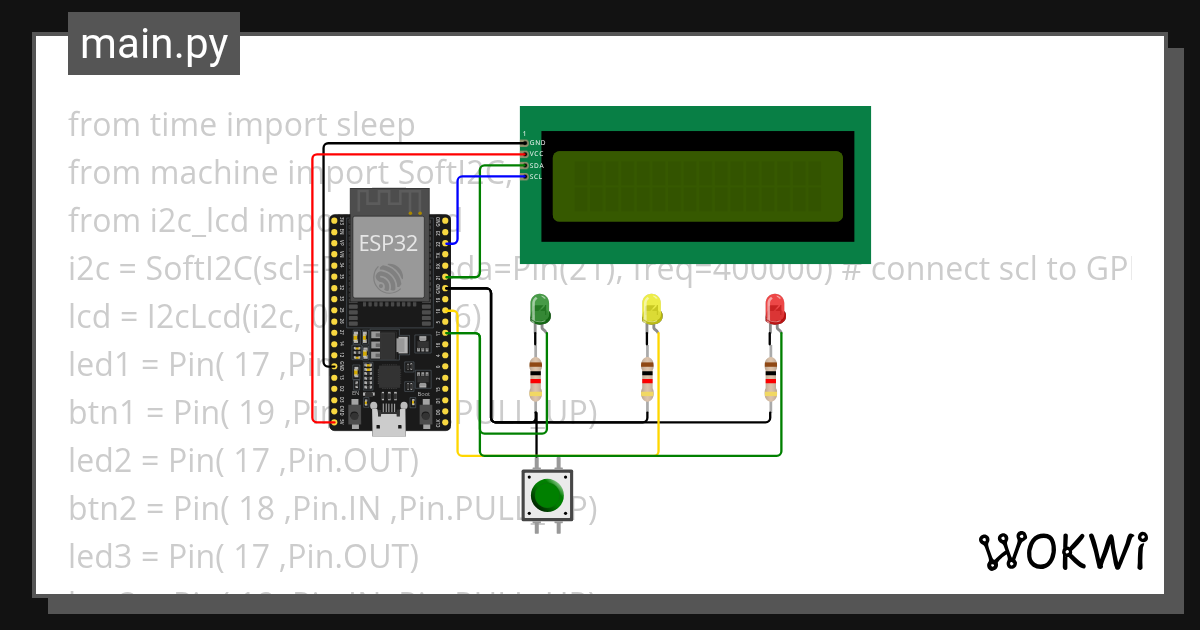 งานกลุ่ม เลขที่ 2 10 Wokwi Esp32 Stm32 Arduino Simulator 9015