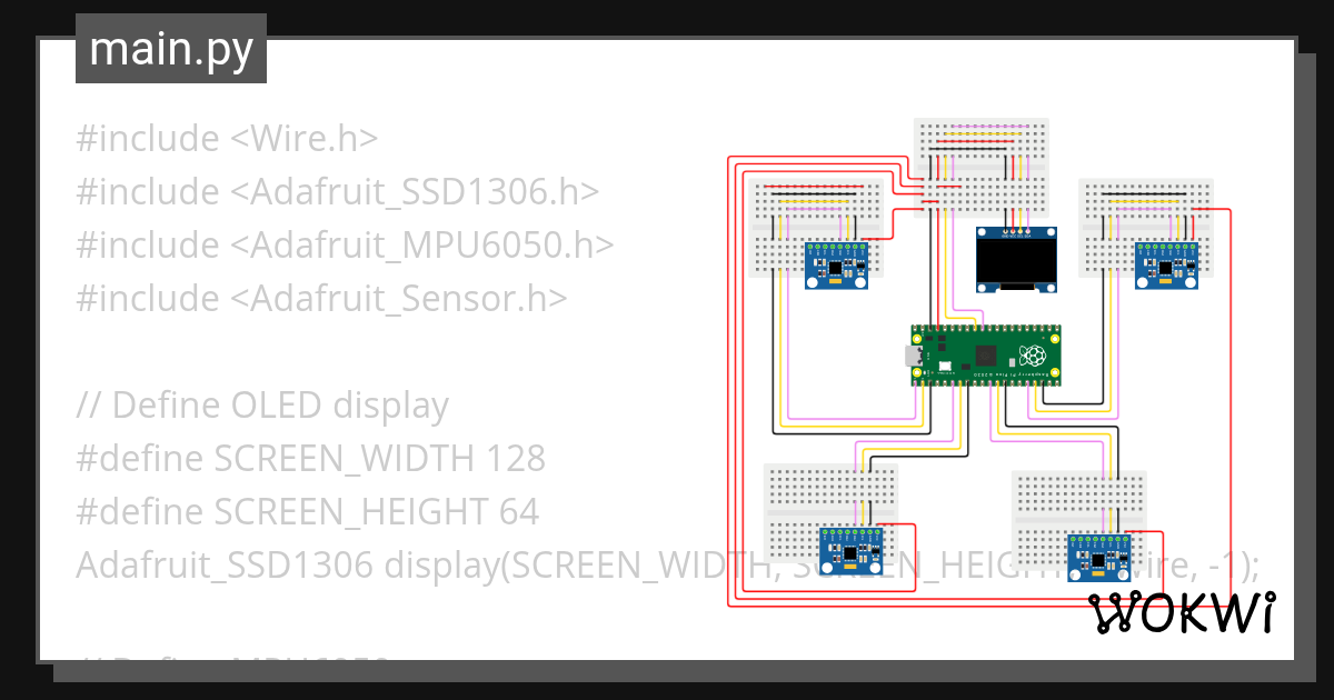 Gyro And Vibration Sensor Wokwi Esp32 Stm32 Arduino Simulator