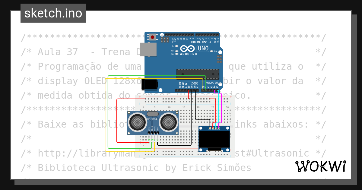Aula 37 Trena Digital Wokwi Esp32 Stm32 Arduino Simulator 7379